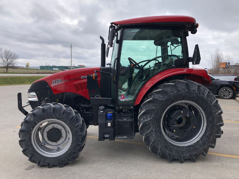 Delta Power Equipment | 2022 CASE IH FARMALL 115A UTILITY CAB TRACTOR
