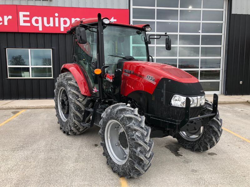 Delta Power Equipment | 2022 CASE IH FARMALL 115A UTILITY CAB TRACTOR