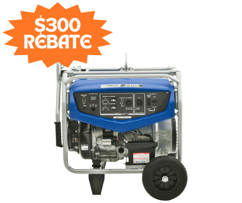 ADVANCED MARINE & POWERSPORTS | Yamaha EF5500DE Premium Generator